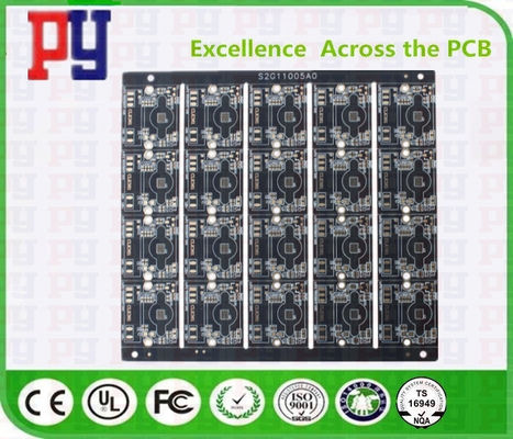 Printed Multilayer PCB Circuit Board 4 Layer Fr4 Green Solder Mask Color 1.6mm Board 1OZ HASL