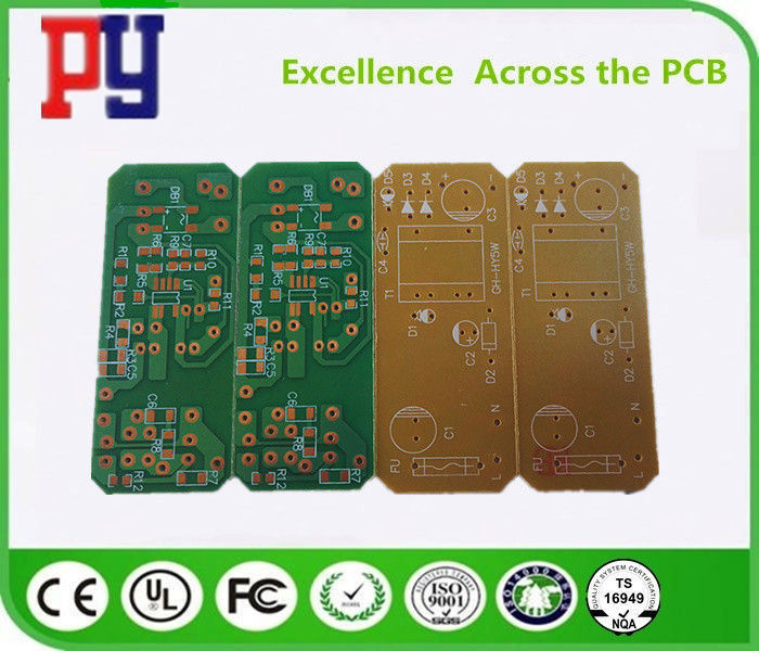 OSP Processing Single Sided Copper Pcb , One Sided Pcb 22F Fiberglass Board