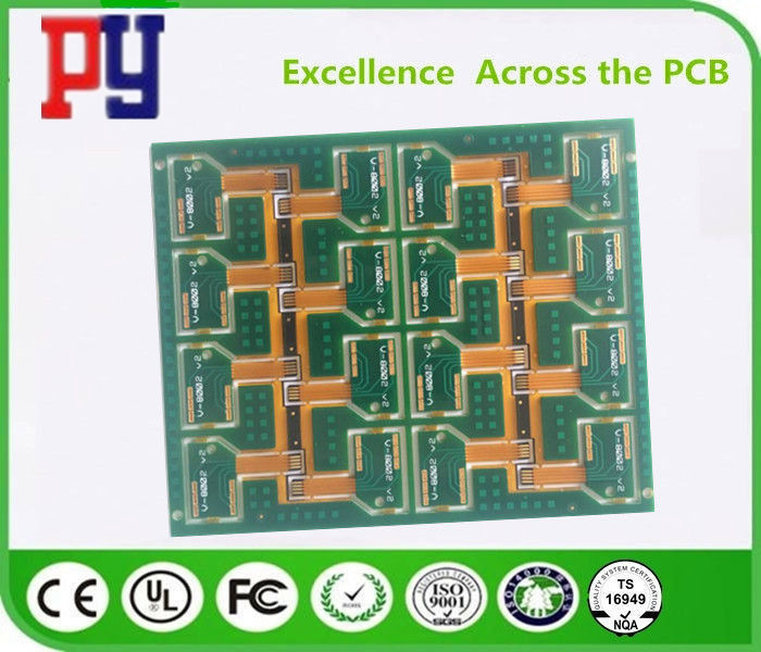 Multi - Layers Rigid Flex PCB Polyimide 1-3 Oz Fr4 Base Material RoHs ...